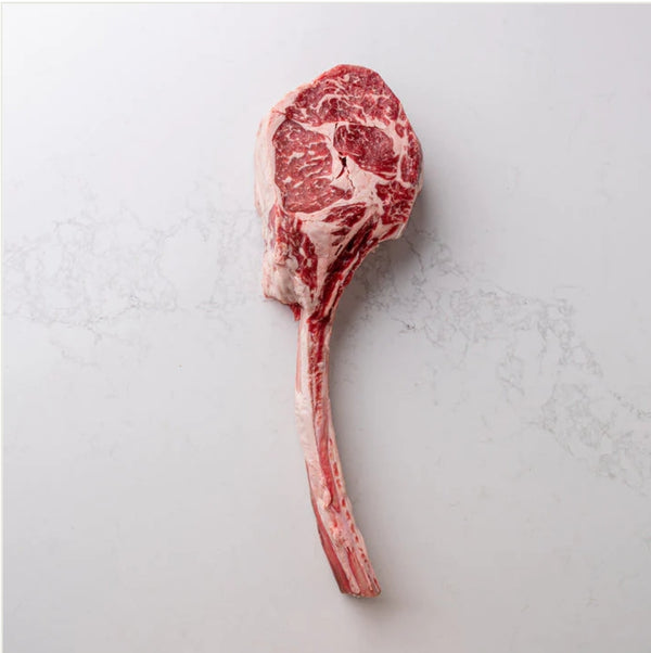 Beef - Tomahawk (Long Bone Ribeye) 70+ Days Dry-Aged Black Angus 45oz ...