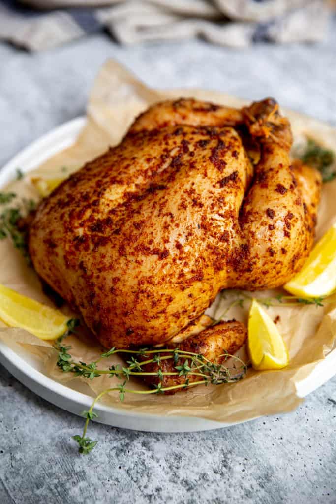 Poultry - Double-Smoked Whole Chicken Ontario Free-Range 3lb | Wiser Meats