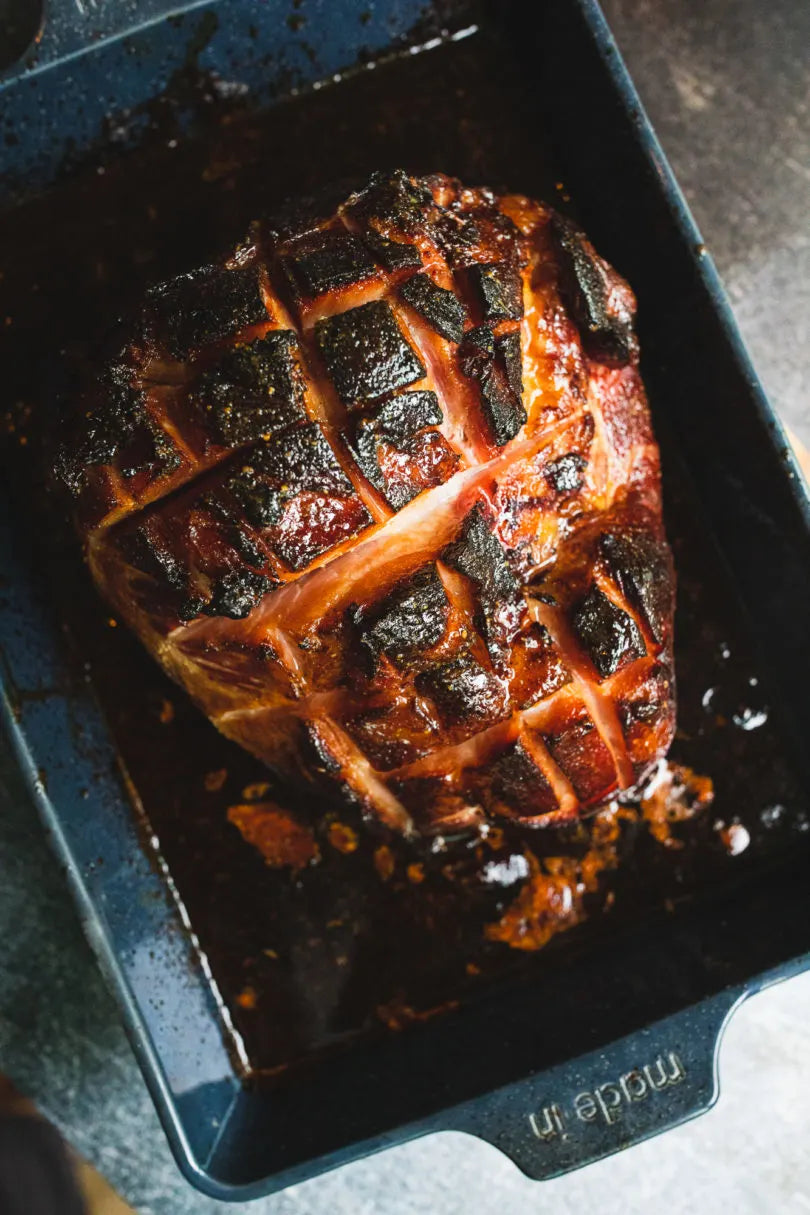Pork - Smoked Ham Whole Skin-On Bone-In 25lb | Wiser Meats